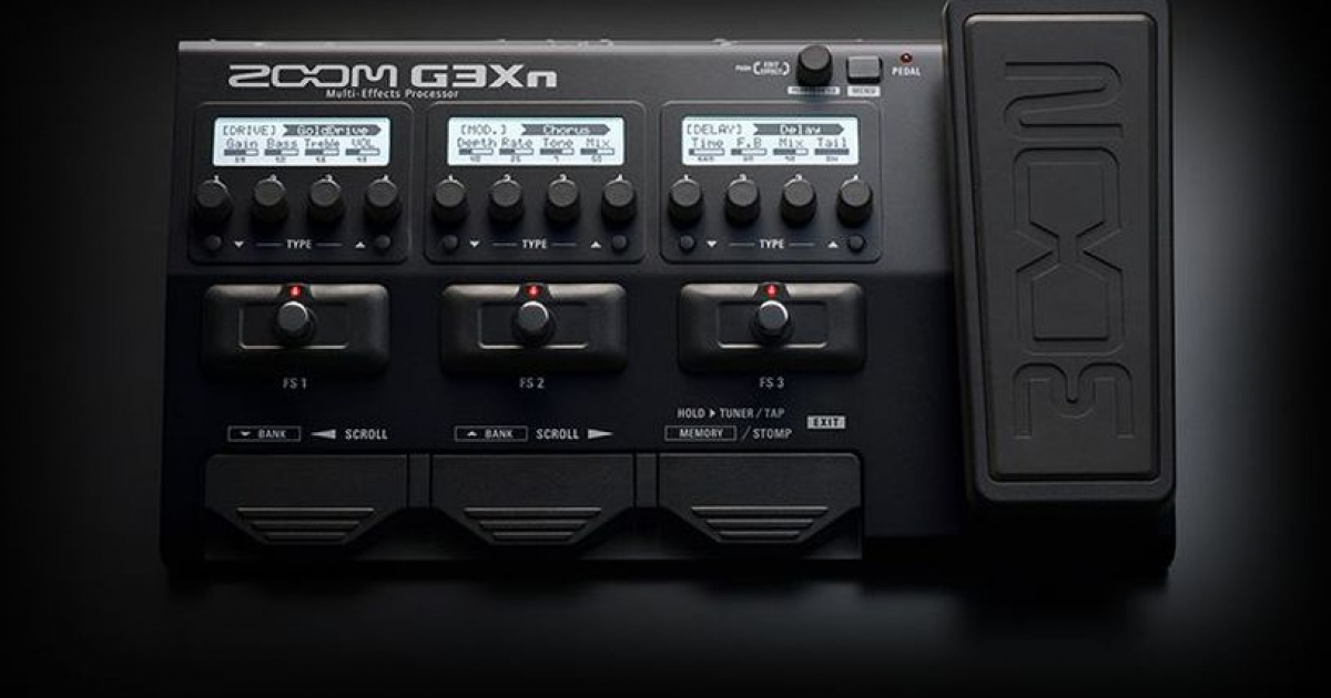 Nové multiefekty Zoom G3n a G3Xn | frontman.cz
